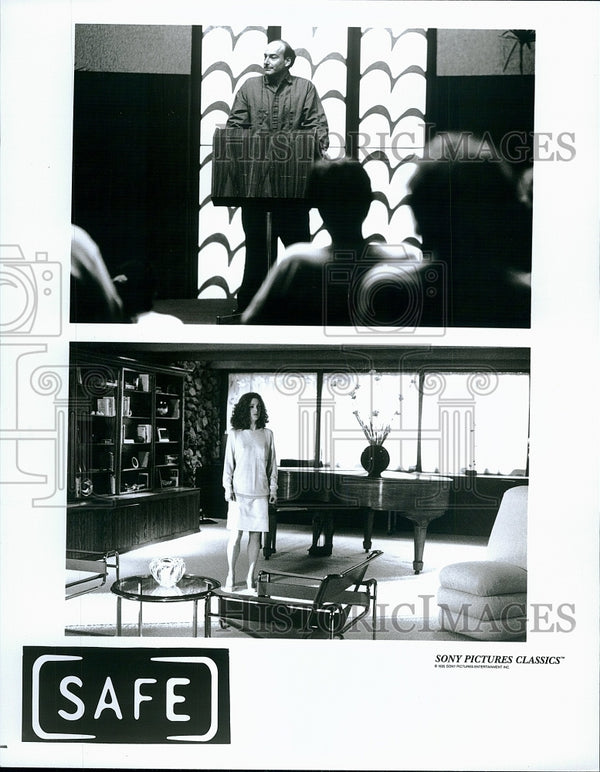 1995 Press Photo Julianne Moore, Peter Friedman "Safe" - Historic Images