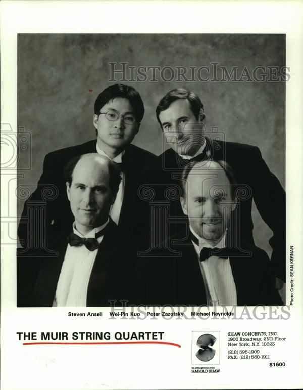 1983 Press Photo Members of "The Muir String Quartet" - hcp06238 - Historic Images