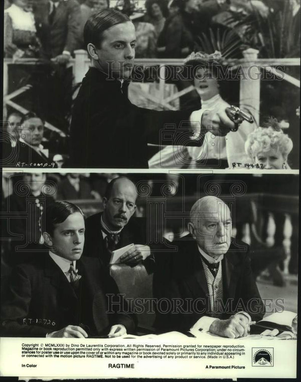 1981 Press Photo Stills from the movie "Ragtime" - hcp13314 - Historic Images