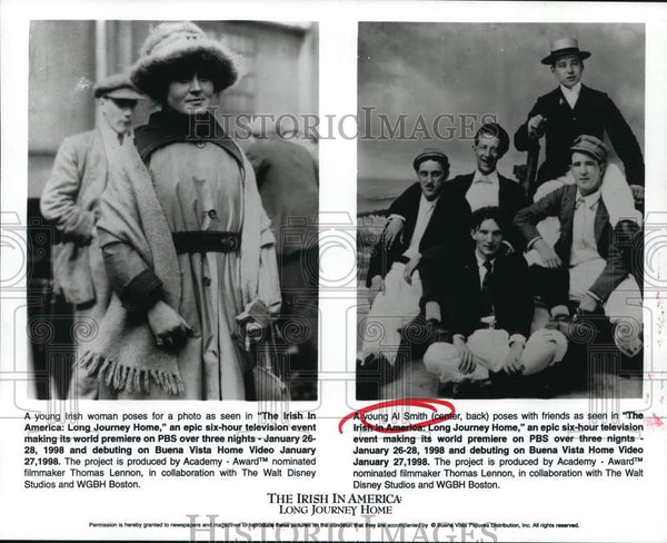 1998 Press Photo Scenes from "The Irish In America: Long Journey Home ...
