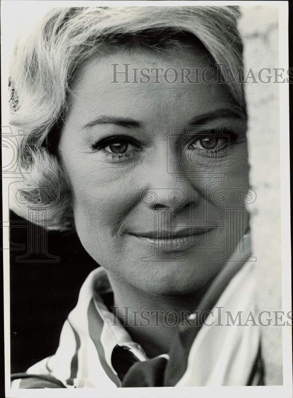 1977 Press Photo Actress Hope Lange - hpp37376 - Historic Images