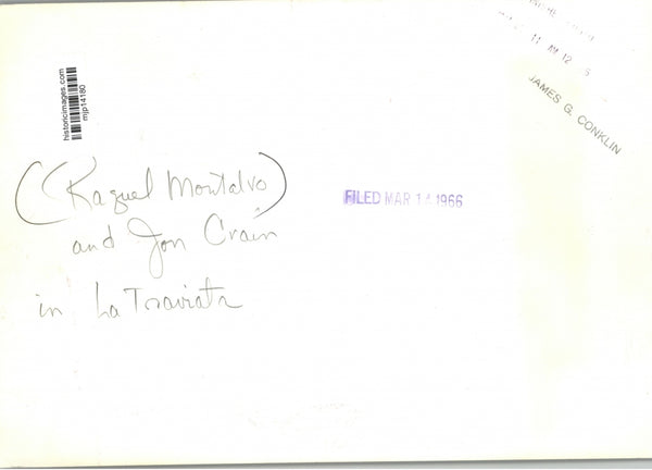 1966 Press Photo Raquel Montalvo and Jon Crain in LaTraviata. - mjp14180 - Historic Images