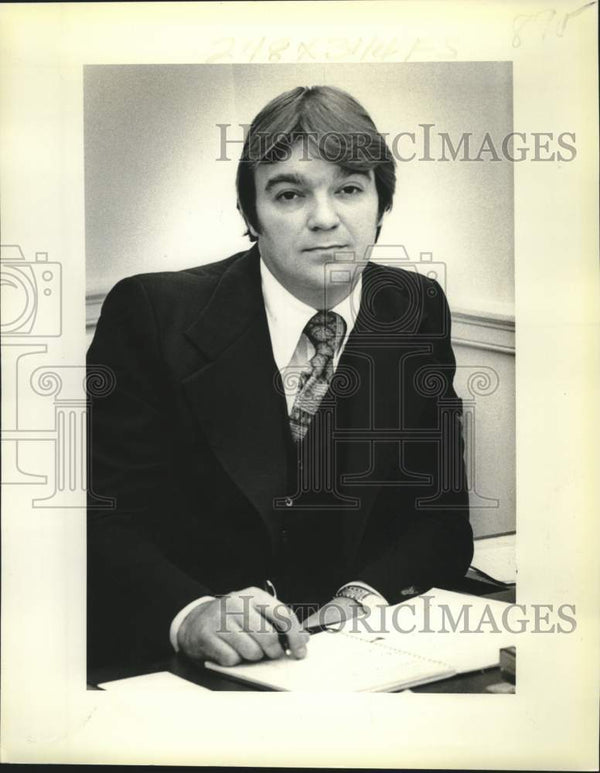 1978 Press Photo Nick F. Noriea Jr, Orleans Parish DA's Career Criminal Bureau - Historic Images
