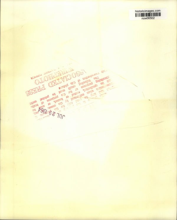 1964 Press Photo Federal Narcotics Commissioner Giordano at Senate Investigation - Historic Images