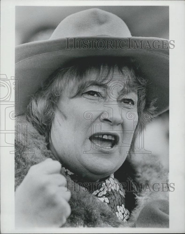 Press Photo Bella Abzug Leader of the Women's Movement - Historic Images