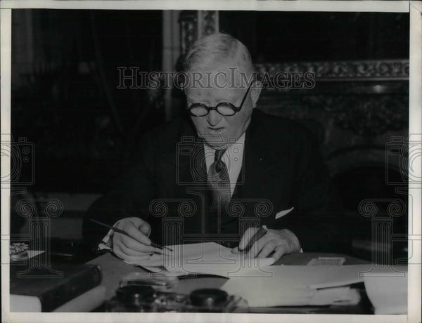 Vice President John Nance Garner 1935 Vintage Press Photo Print ...
