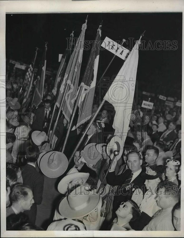 Vice President John Nance Garner With Crod During Election 1940 Vintage ...