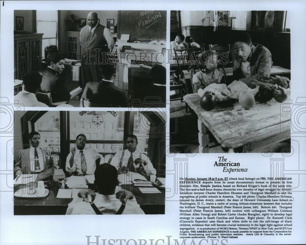 Press Photo PBS The American Experience presents "Simple Justice" - cv ...