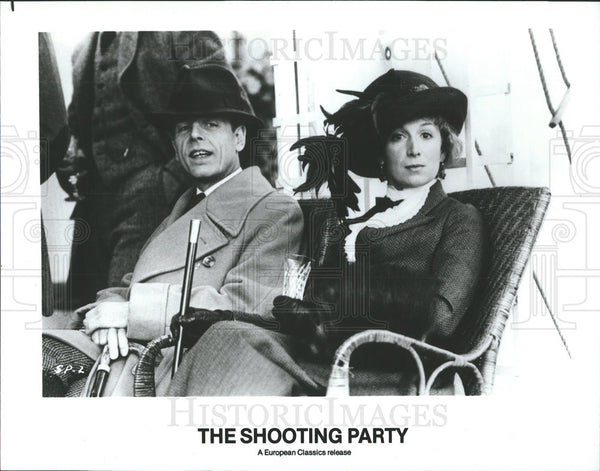 Dorothy Tutin & Edward Fox Star In The Shooting Party 1985 vintage promo photo print - Historic ...