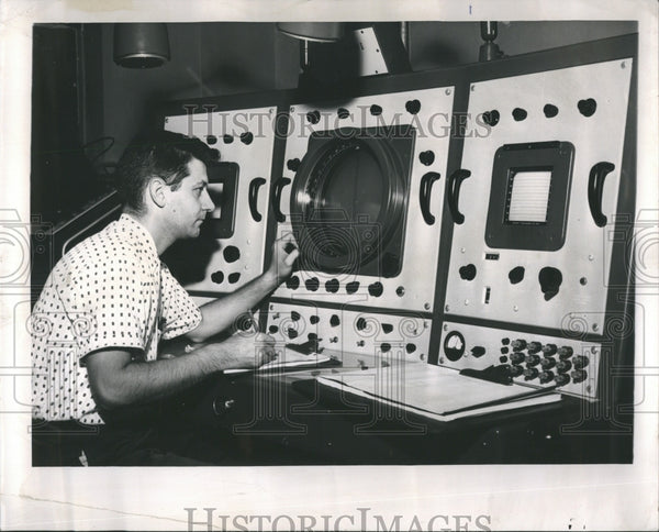 1961 Weather detection device Gerald Watts - Historic Images