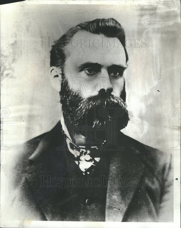 1972 Press Photo Charles Henry Dow, Originator Of The Dow Jones Averag - Historic Images