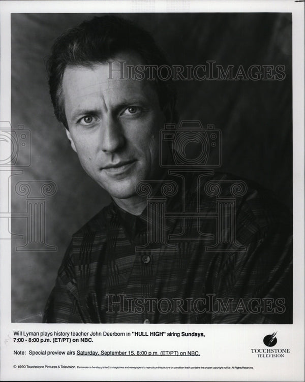 American Voice-Over Artist And Actor Will Lyman "Hull High" 1990 Vintage Press Photo Print ...