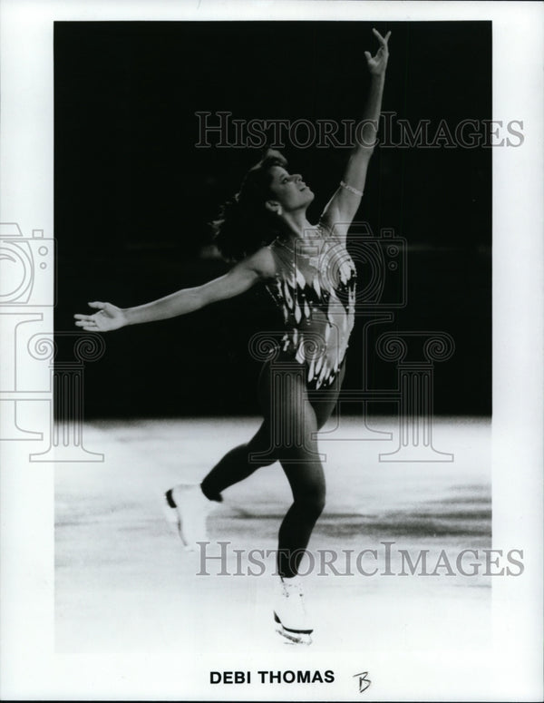 1992 Press Photo Debi Thomas, Figure Skater - cvp86320 - Historic Images