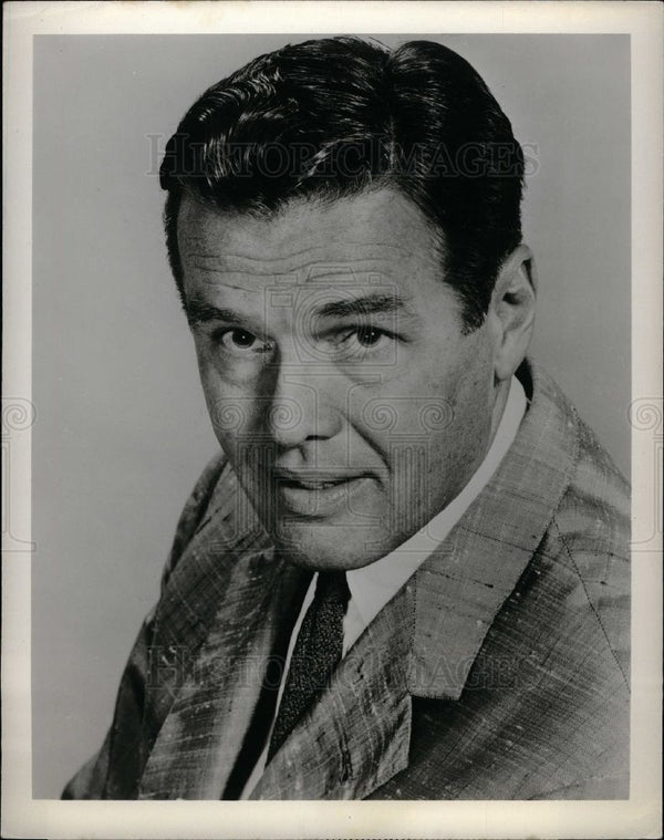 1962 Press Photo Jack Smith Actor "Queen for a Day" - Historic Images