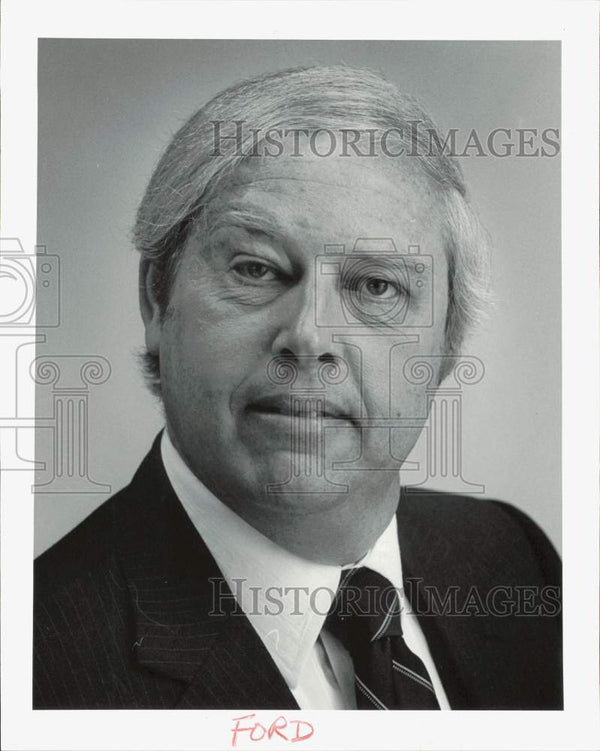 1982 Press Photo Jerry Ford, Congressional District 22 candidate - hpb - Historic Images