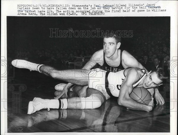 1961 Paul Lehman of Minnesota, Jerry Curless of Illinois - Historic Images