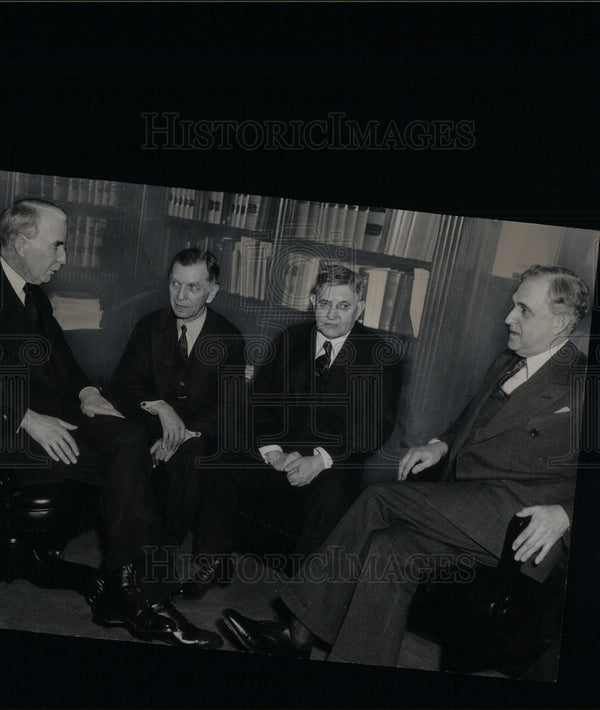 1937 Press Photo Judge Charles C. Simons Circuit Court - Historic Images