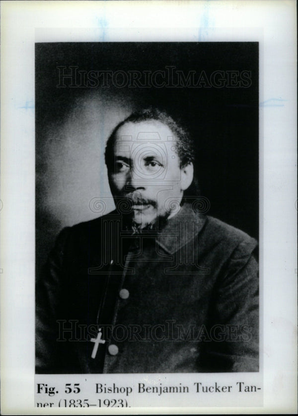 1986 Press Photo BISHOP BENJAMIN TUCKER TANNER - Historic Images