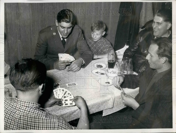 Press Photo Munich Boy Takes Oath on Star Spangled Banner - KSB19547 ...