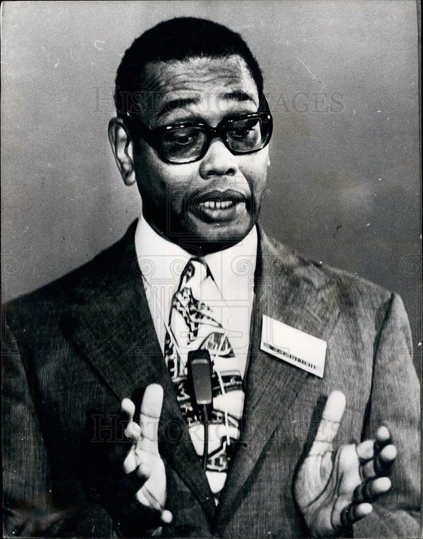 1972 Press Photo Dr Philip Potter, Dominica, General Secretary World ...