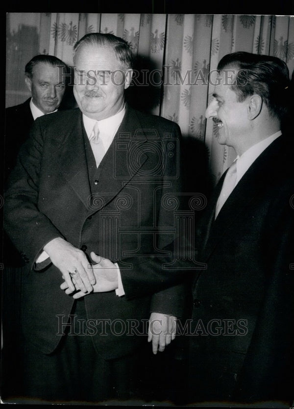 1953 Press Photo Jugoslav Secretary of State, Foreign Affairs, Koca ...