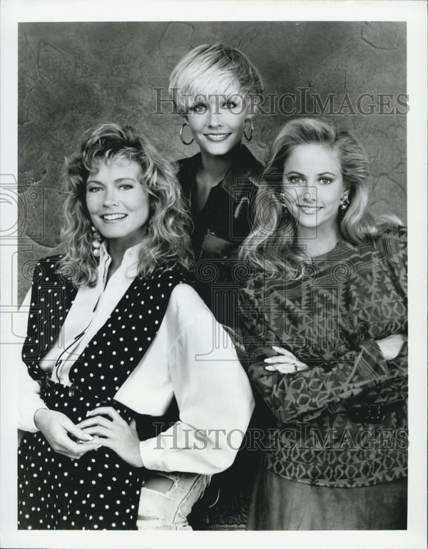 1989 Press Photo Sheree J.Wilson,Kimberly Foster, Cathy Podewell in ...