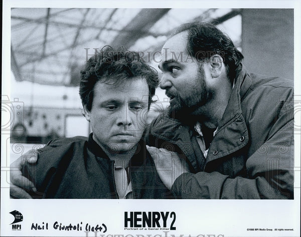 1989 Press Photo Nail Givantoli Stars in "Henry 2...Portrait of a ...
