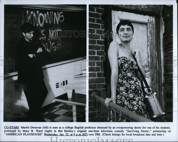 Press Photo Martin Donovan Mary B. Wand Surviving Desire American ...
