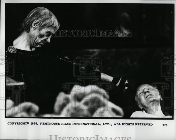 1979 Press Photo Malcolm McDowell American Actor Caligula Movie Scene ...