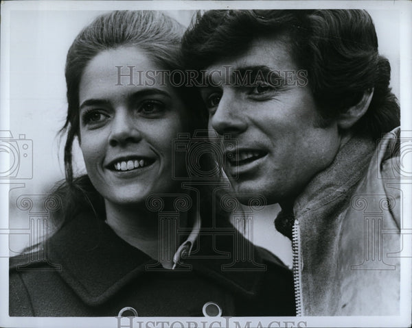 1972 Press Photo "Bridget Loves Bernie" David Birney & Meredith Baxter ...