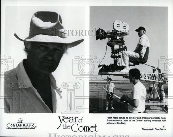 1992 Press Photo Director Peter Yates of "Year of the Comet" - Historic ...