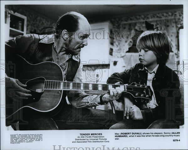 1983 Press Photo Robert Duvall, Allan Hubbard, "Tender Mercies ...