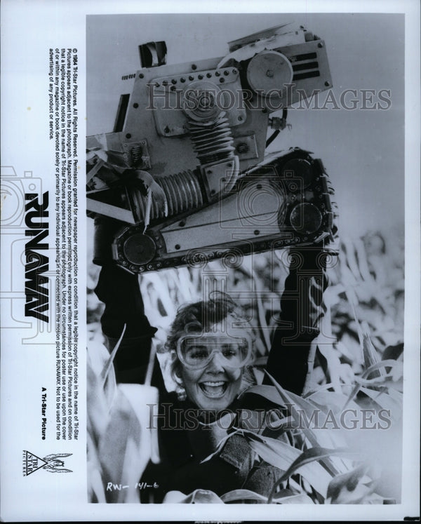1984 Press Photo "Runaway" starring Cynthia Rhodes - Historic Images