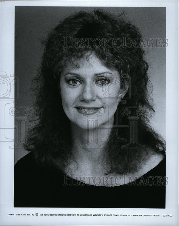 1986 Press Photo Jan Hooks Actress in "Wildcats" - Historic Images