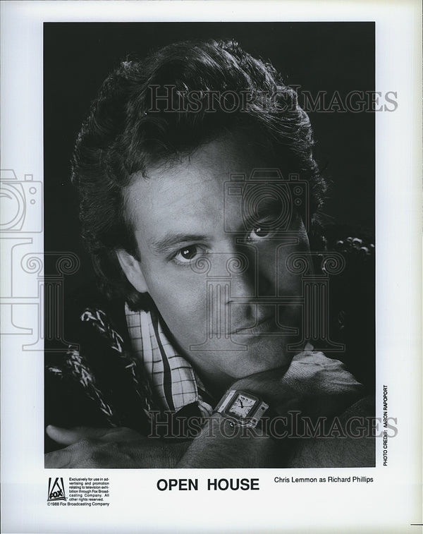1989 Press Photo "Open House" starring Chris Lemmon - Historic Images