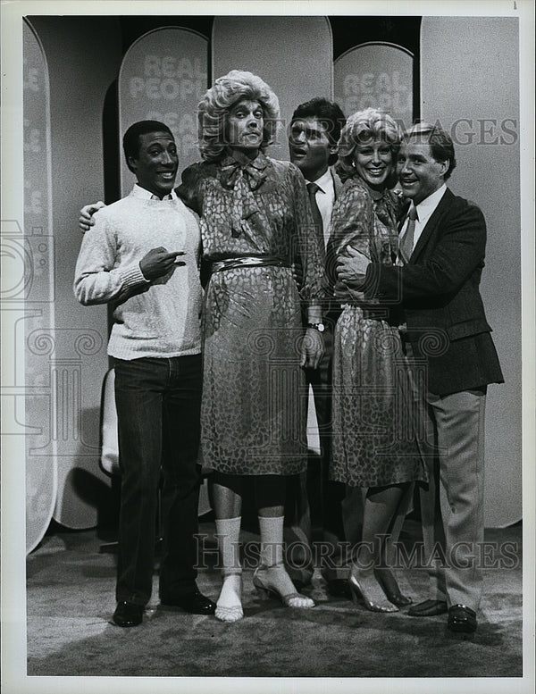 1982 Press Photo "Real People" Skip Stephenson,Fred Willard,Byron Allen ...