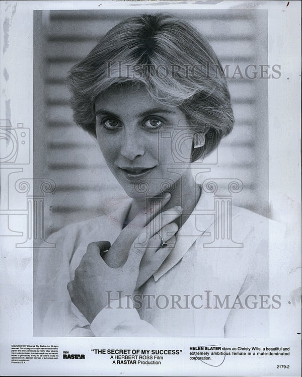 1987 Press Photo Helen Slater in "The Secret of my Success" - Historic ...