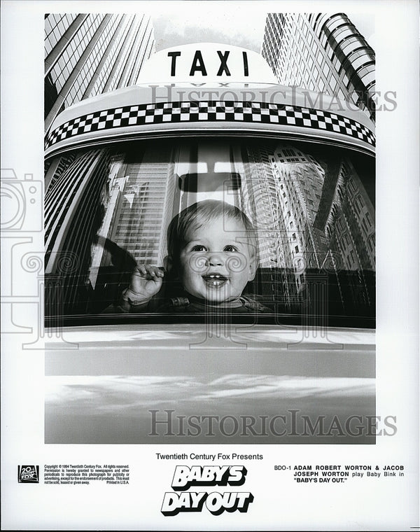 1994 Press Photo "Baby's Day Out" AR Worton, JJ Worton - Historic Images