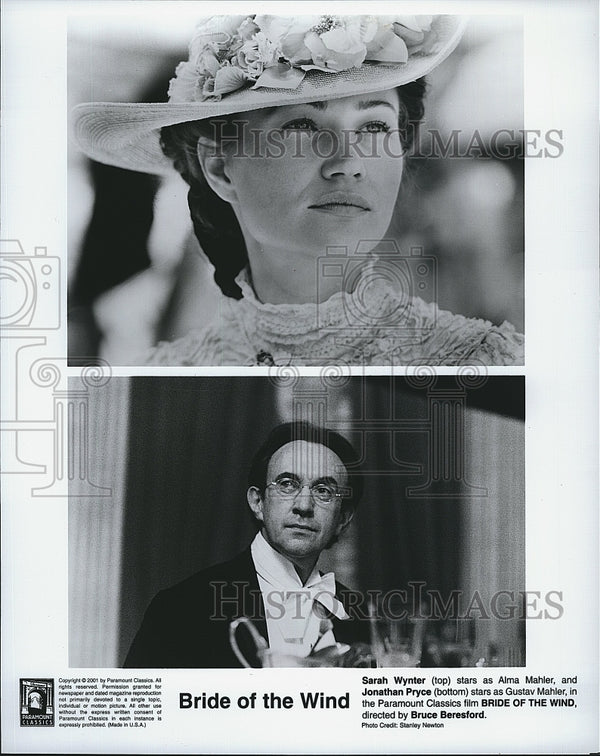 2001 Press Photo Sarah Wynter Actress Jonathan Pryce Actor Bride Of The ...