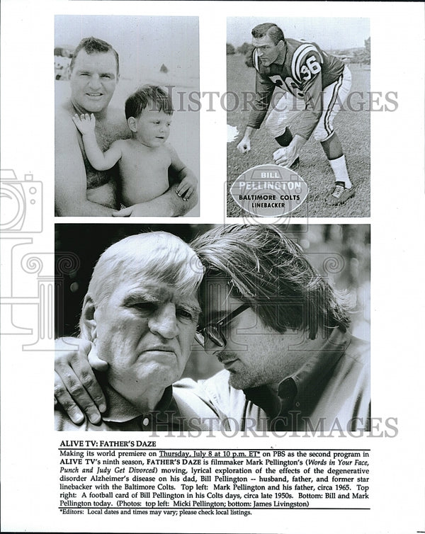 Press Photo Bill Pellington, Mark Pellington "Alive TV: Father's Daze ...