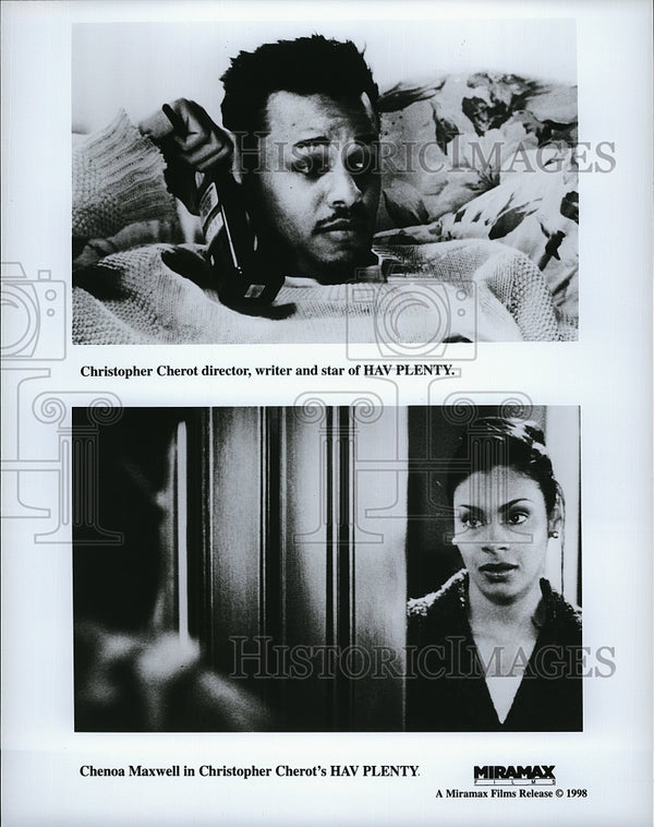 1998 Press Photo Christopher CHerot Chenon Maxwell Hav Plenty ...