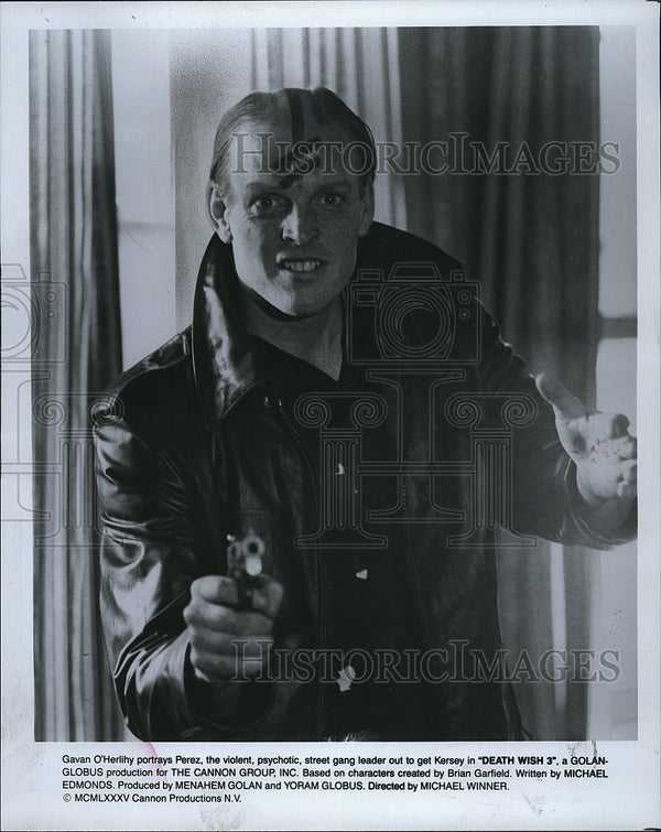 1985 Press Photo "Deathtrap" starring Christopher Reeve - Historic Images