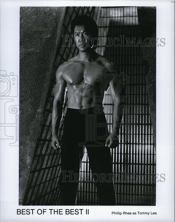 Press Photo Phillip Rhee Actor Martial Artist Best Of The Best II Movie ...