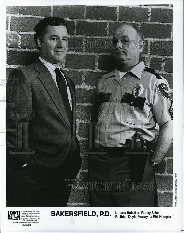 1993 Press Photo Jack Hallett Actor Brian Doyle-Murray Bakersfield PD ...