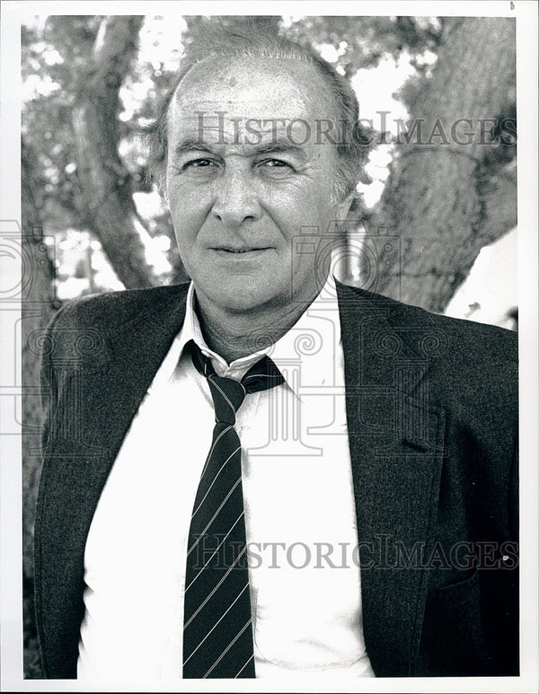 1989 Press Photo Robert Loggia stars in "Mancuso,FBI". - Historic Images