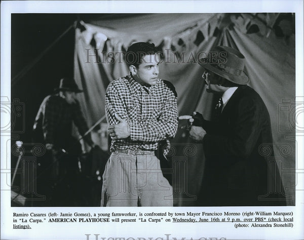 1979 Press Photo "La Carpa" Jamie Gomez & William Marquez - Historic Images