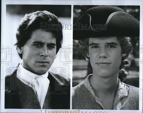 Press Photo Barry Bostwick in "George Washington" - Historic Images