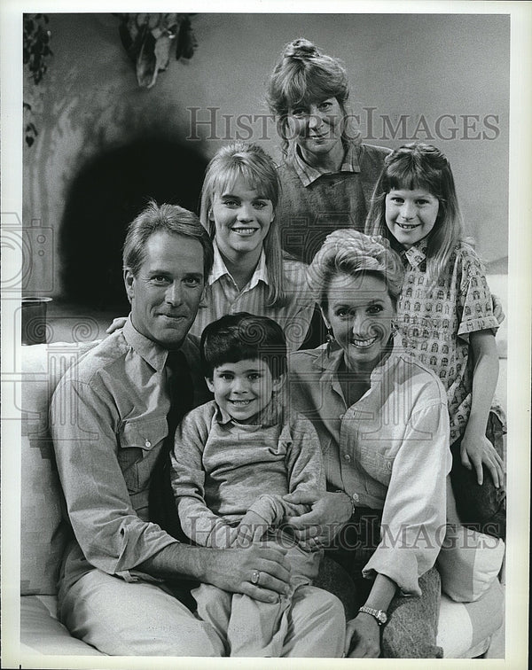 1987 Press Photo Sandy Duncan, C. Frank, J. Carson, H. Carr "ACT II ...