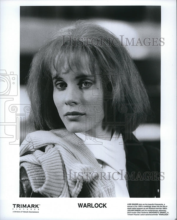 1989 Press Photo Lori Singer "Warlock" - Historic Images