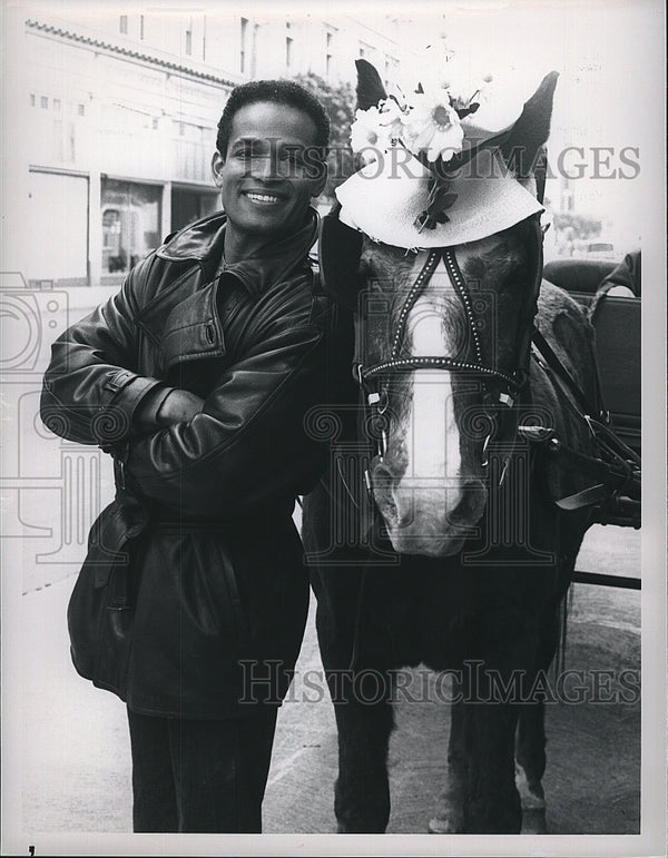 1988 Press Photo Actor, Director Mario Van Peebles In Sonny Spoon ...